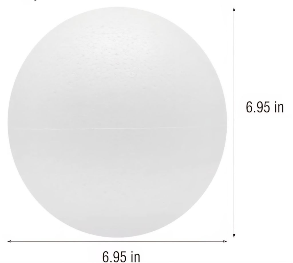 Styro Foam Ball 1 Piece of 7" | Shopee Philippines