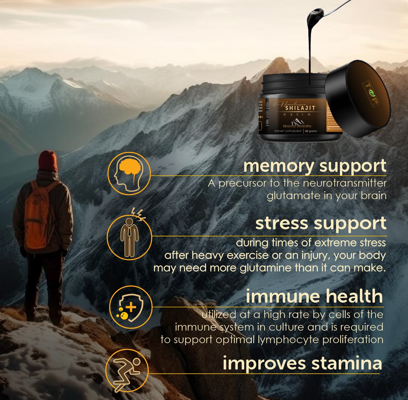 TOPnutrition Organic Himalayan SHILAJIT RESIN | Shopee Philippines