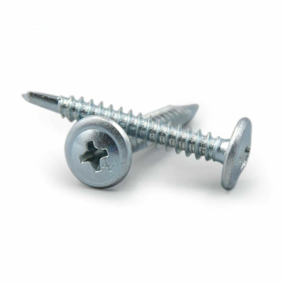 (100PCS) Pan Head Screw Job Screw Hardiflex Screw1/2 - 1 inch Self ...