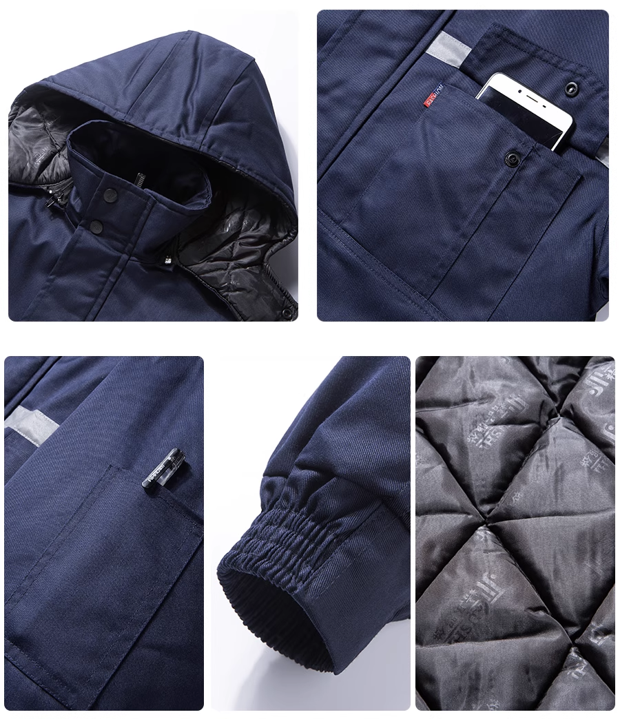 Heavy Duty Freezer Jacket and Pants for Cold Storage Employees with ...