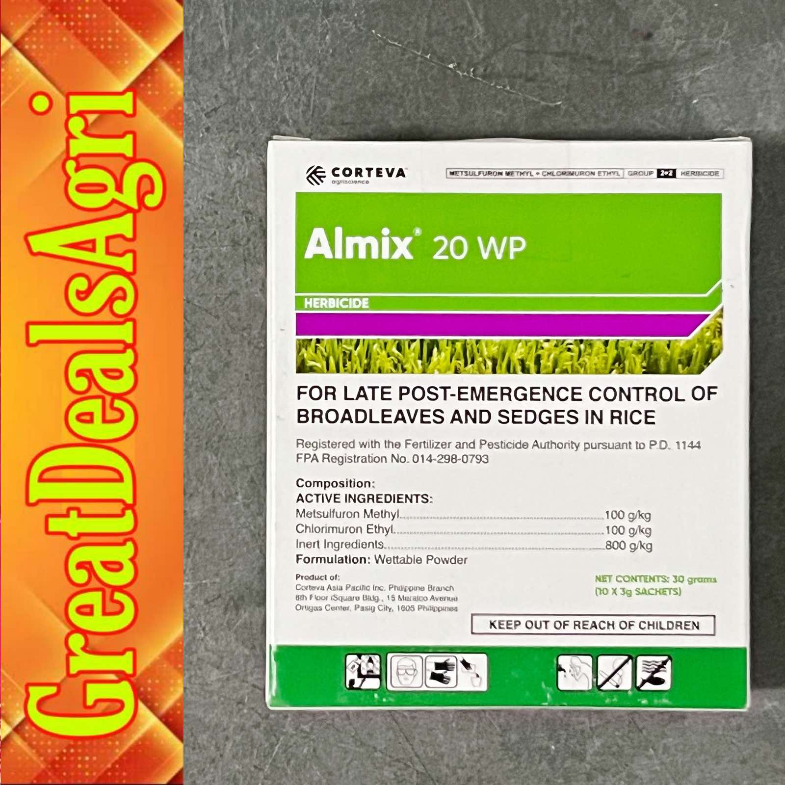 ALMIX CORTEVA FOR RICE (30 GRAM BOX) | Shopee Philippines