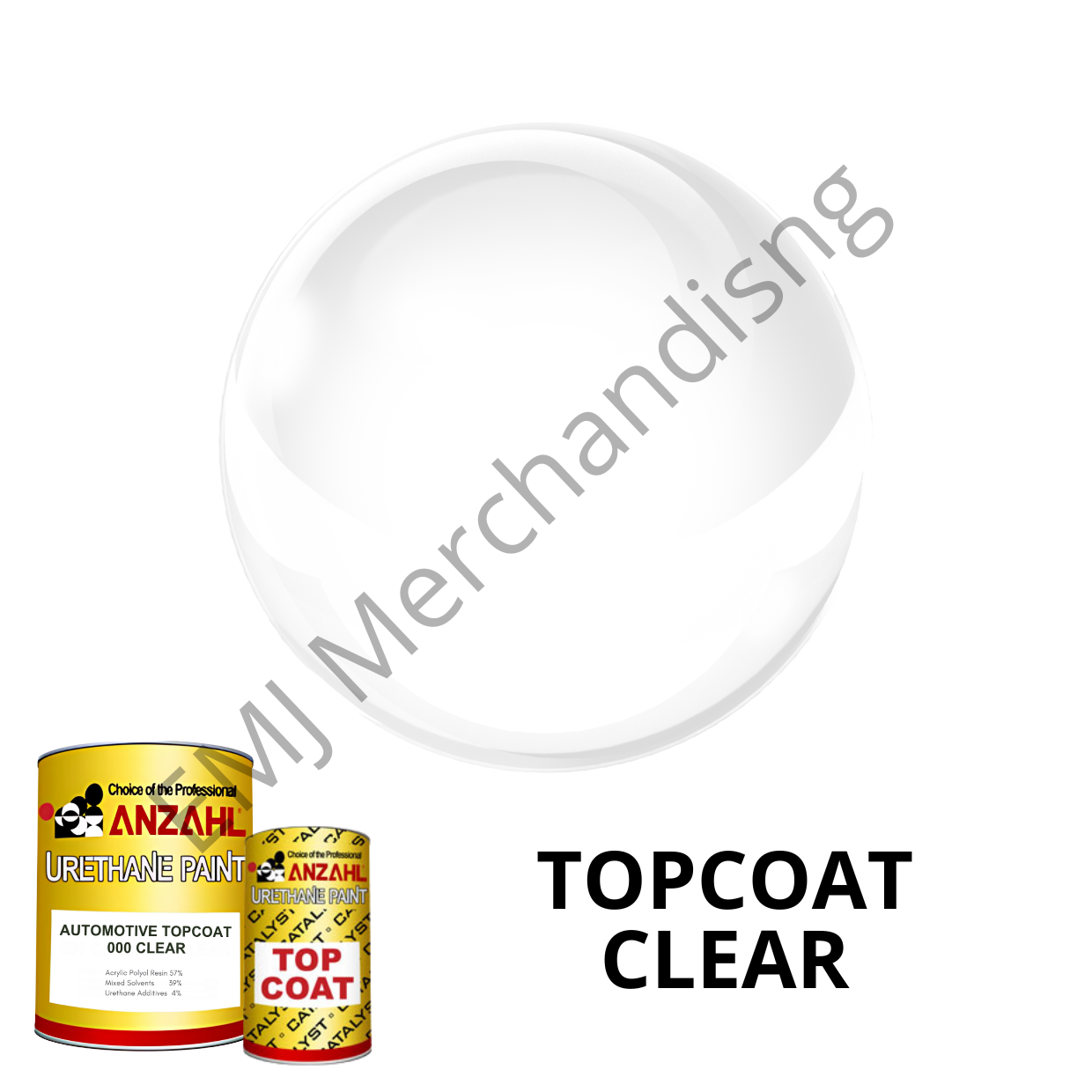 EMJ Anzahl Topcoat Clear Gloss Urethane Paint Finisher for Car & Motorcycle | Available in 1 ...