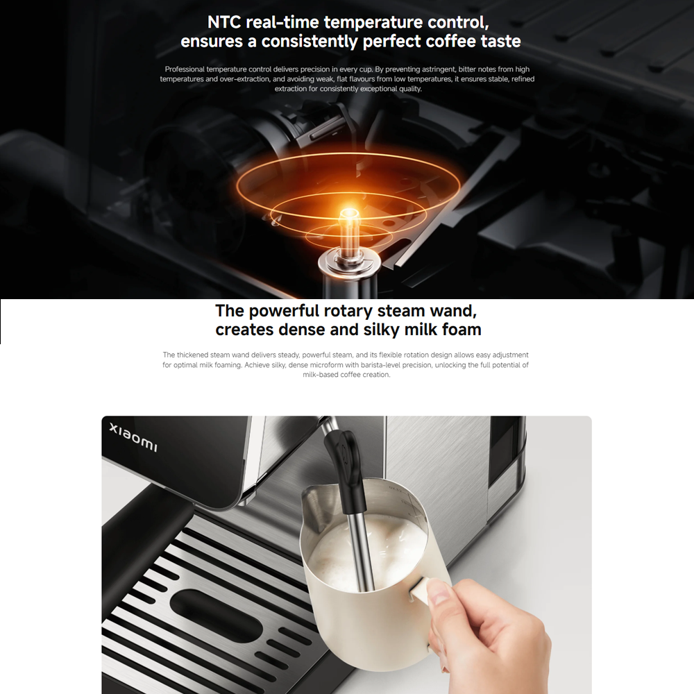 Xiaomi Semi-automatic Espresso Machine | Shopee Philippines