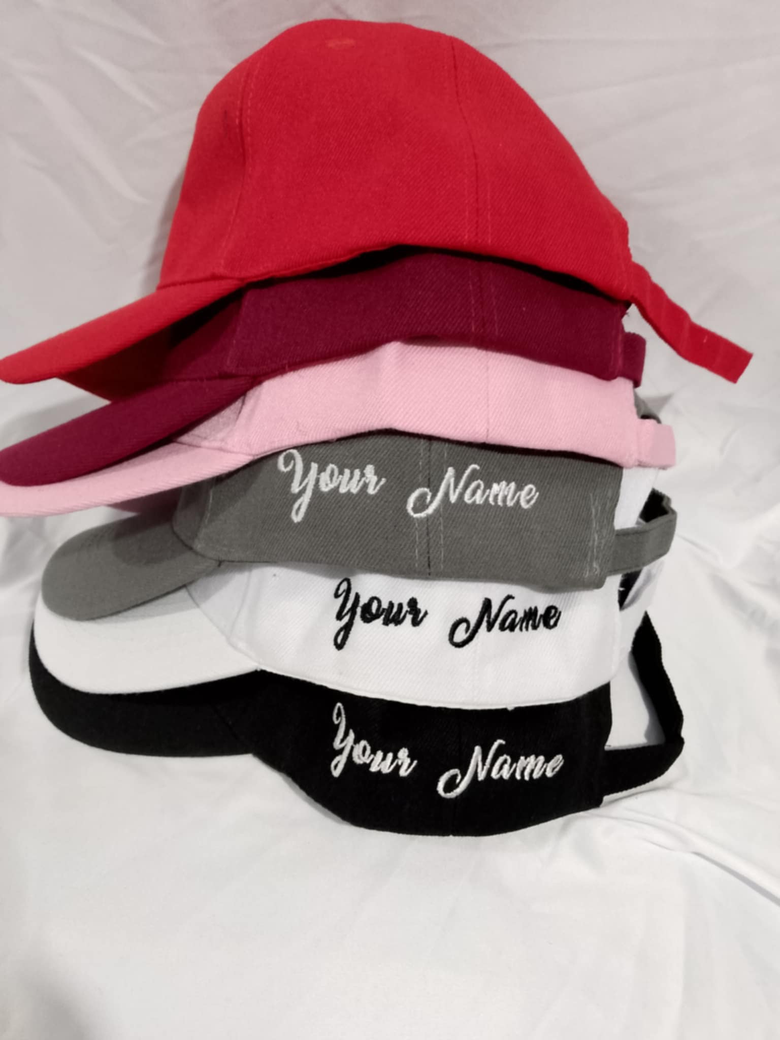 YOUR NAME PERSONALIZED EMBROIDERY BULLCAP/ BURDA TAHI | Shopee Philippines
