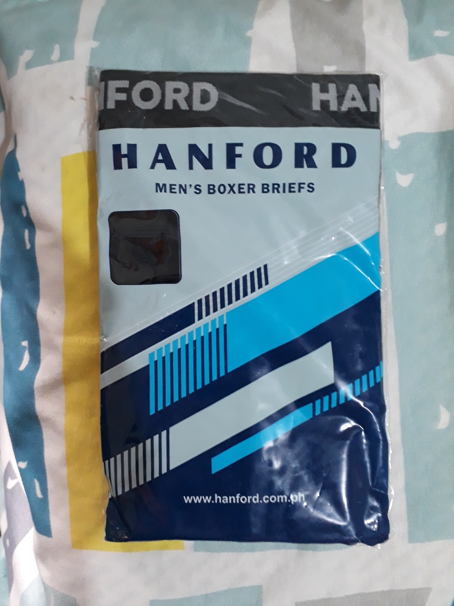 Hanford Boxer Briefs Black Color Cotton Underwear for Men | Shopee ...