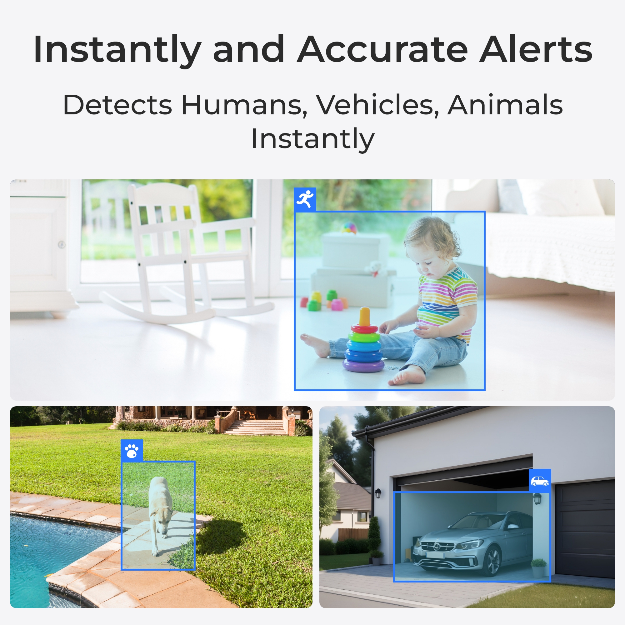 Reolink Argus 3E 2K 3MP Outdoor WiFi Battery Security CCTV Camera IR Color Night Vision ...