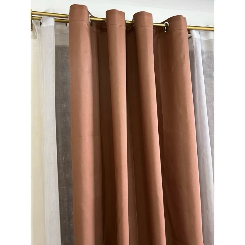 Katrina Plain Ring Curtain Aesthetic Plain Ring Curtain| Sold per piece ...
