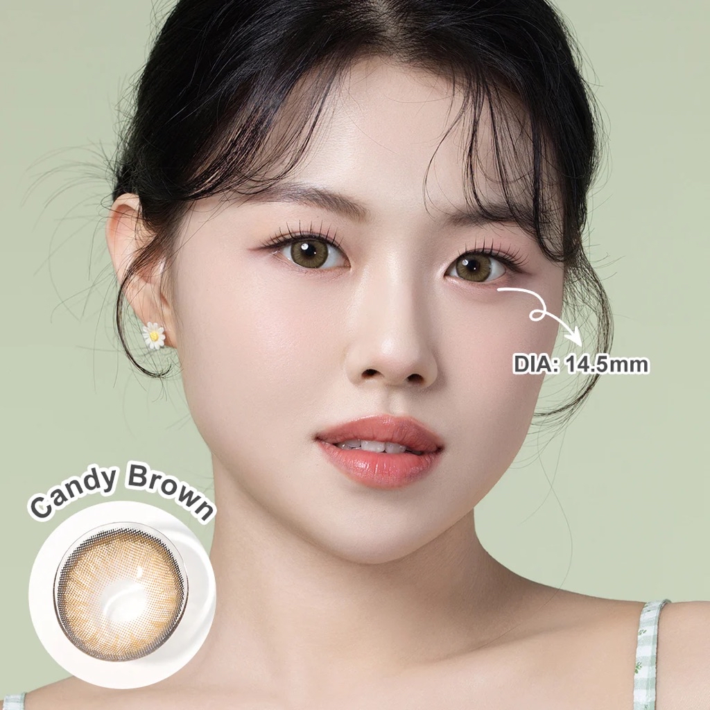 DIAMOND CANDY BROWN DOLL EYE CONTACT LENS | Shopee Philippines