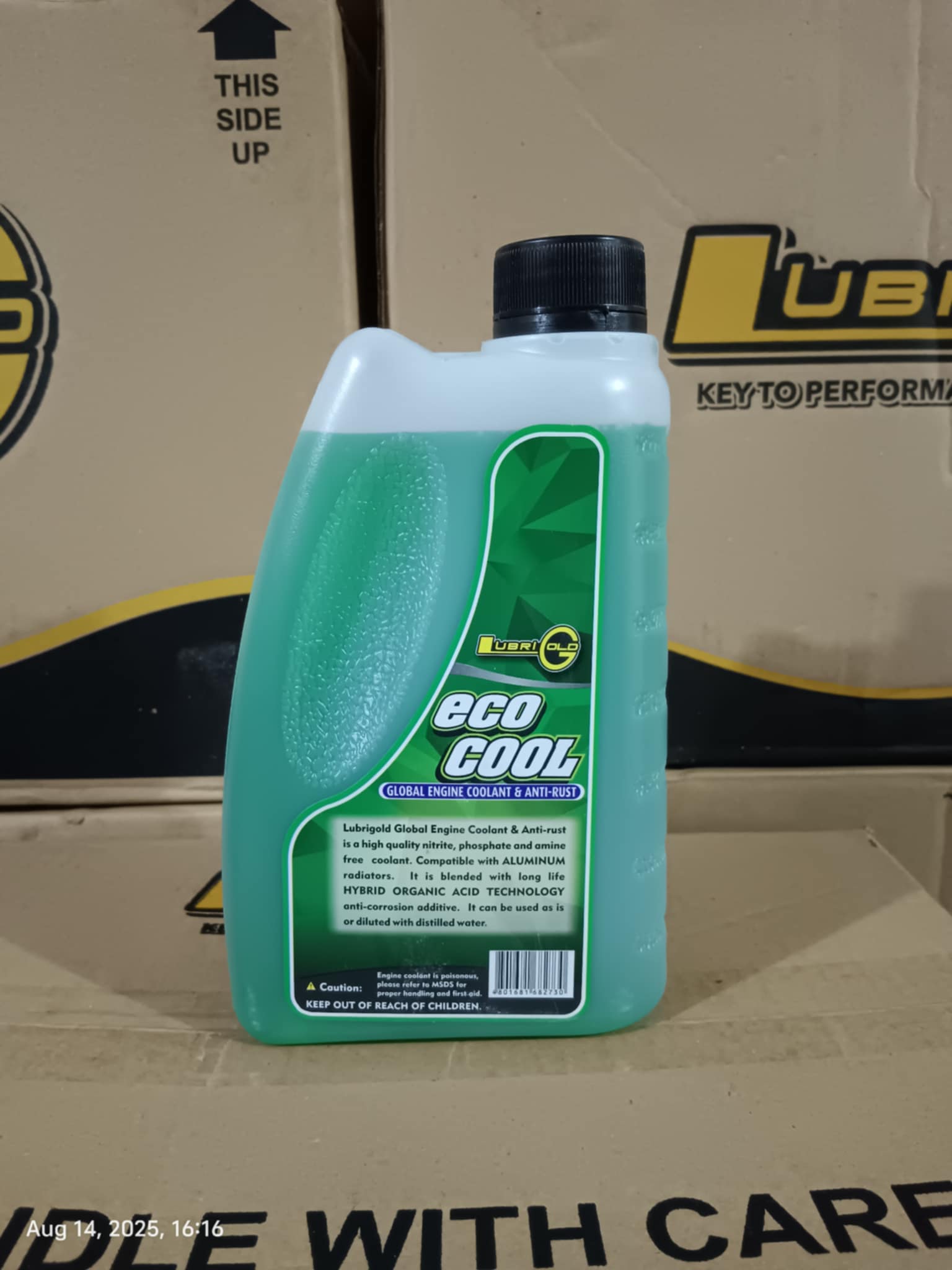 Lubrigold Eco Cool Ready To Use Coolant Green 1Liter | Shopee Philippines