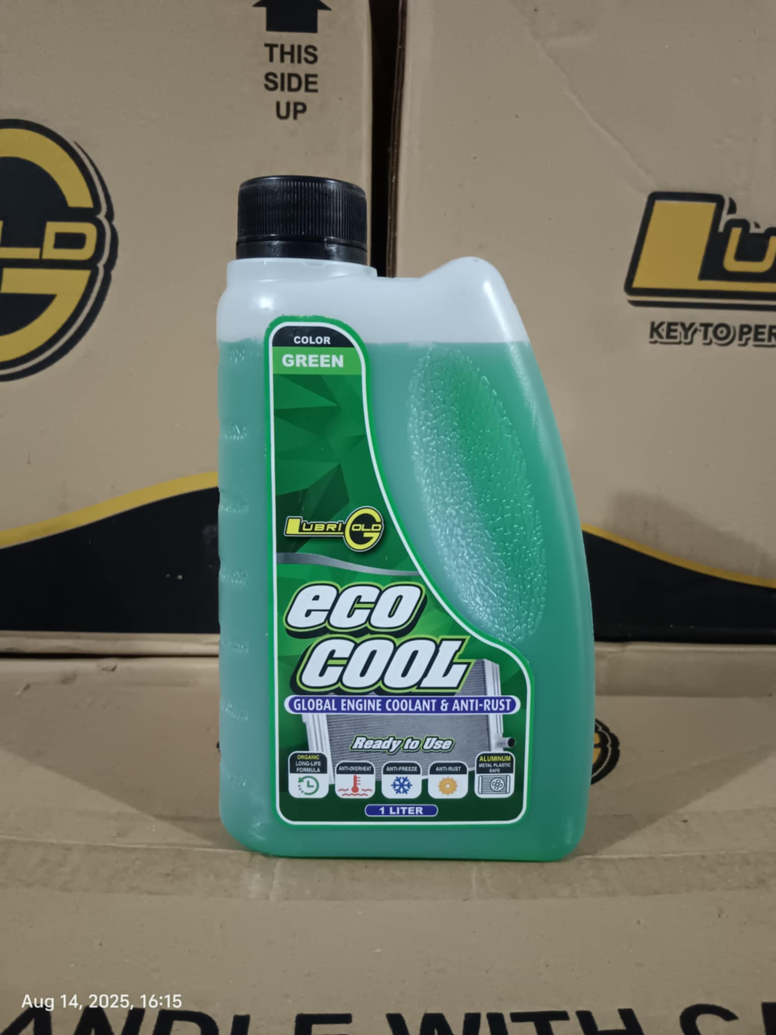 Lubrigold Eco Cool Ready To Use Coolant Green 1Liter | Shopee Philippines