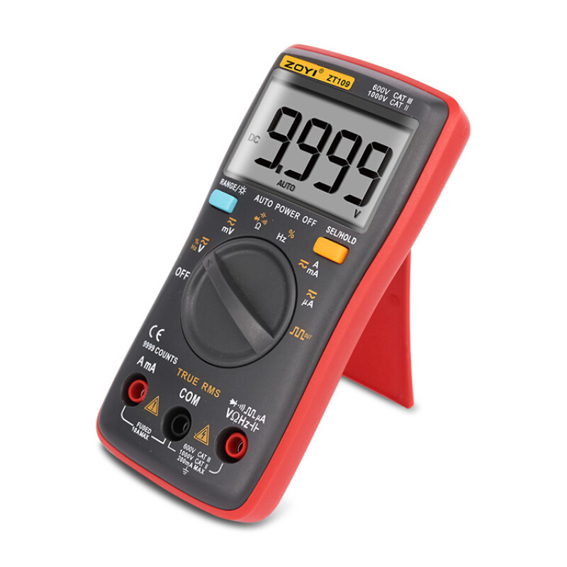 ZT102 Mini 6000 Counts Auto Ranging Digital Multimeter AC/DC Voltage ...