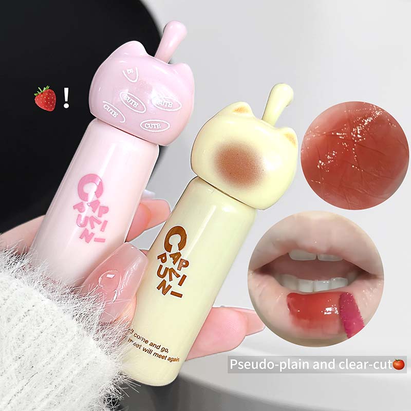 New Cappuvini Cute cat shimmer mirror lip gloss | Shopee Philippines