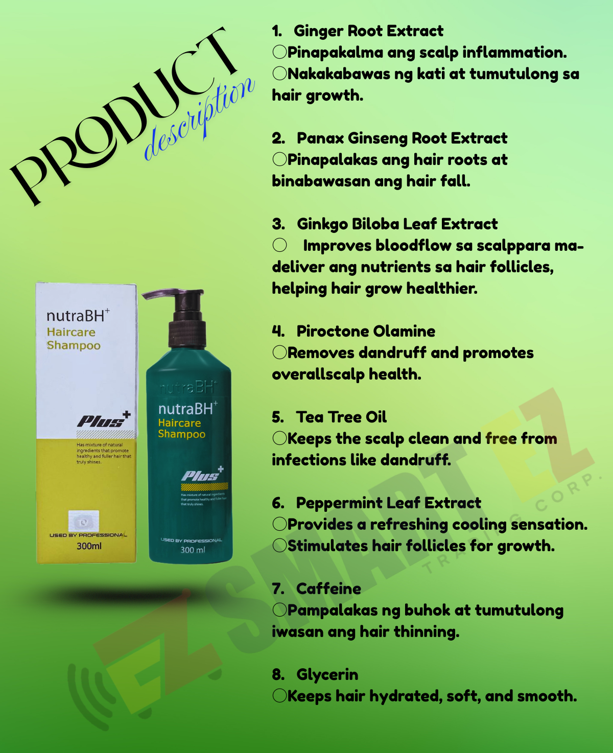 Nutra BH Shampoo | Hair & Scalp Care with Natural Extracts | Shopee ...