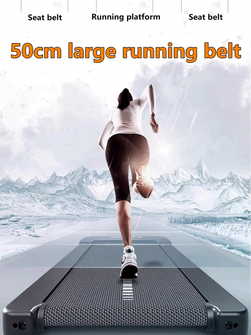 Electric Treadmill Slope Foldable Heavy Duty Multi-functional 14km/h ...