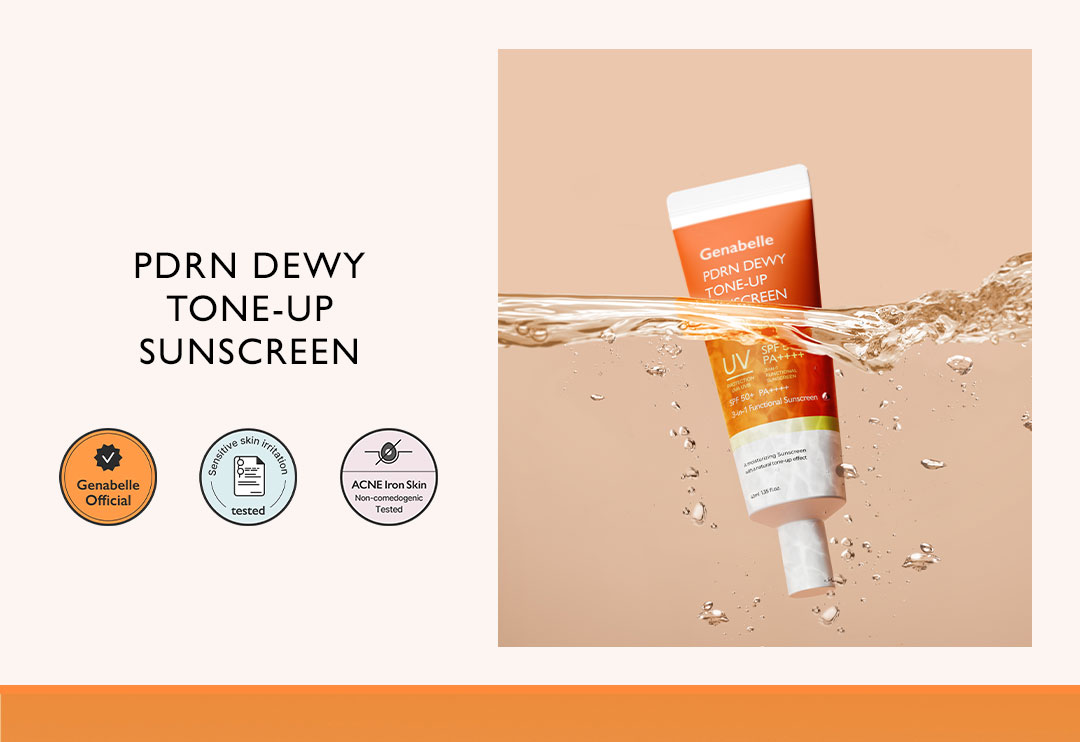 Genabelle PDRN Dewy Tone Up Sunscreen 40ml | Shopee Philippines