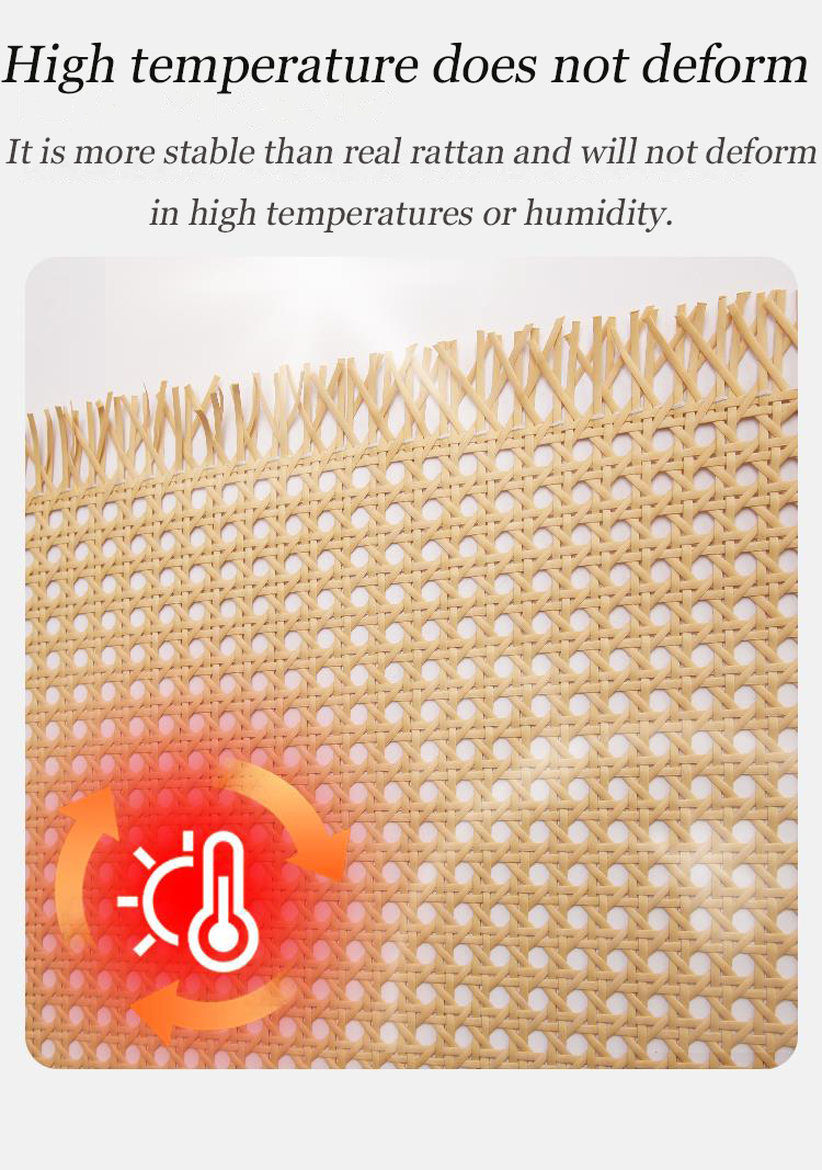 Rattan Mesh Cane Webbing Roll Wicker Sheet for Table Lamp Shade ...