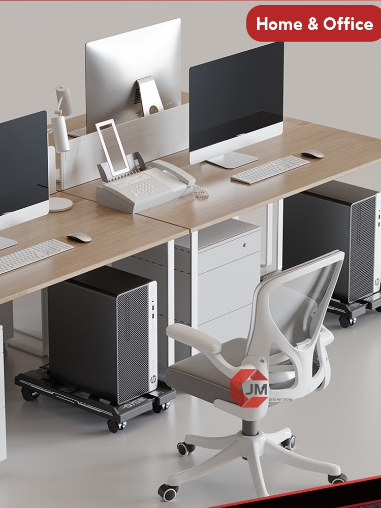 Universal CPU Holder with Silent Rollers - Fits Tower/Desktop PCs up to ...