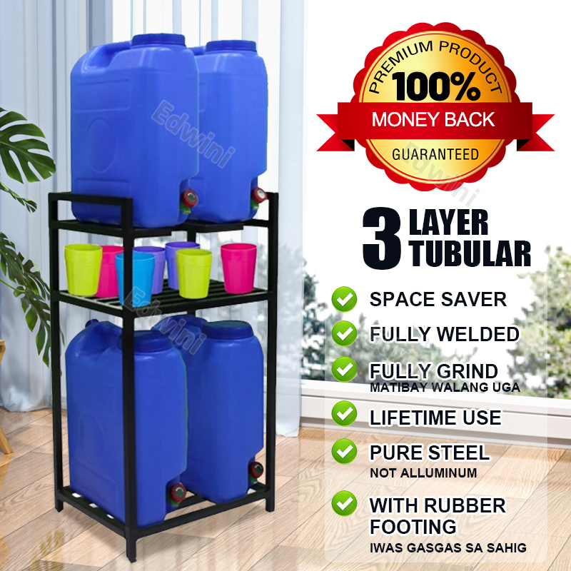 Water Container Rack Heavy Duty Water Gallon Rack Stand Stainless Steel ...