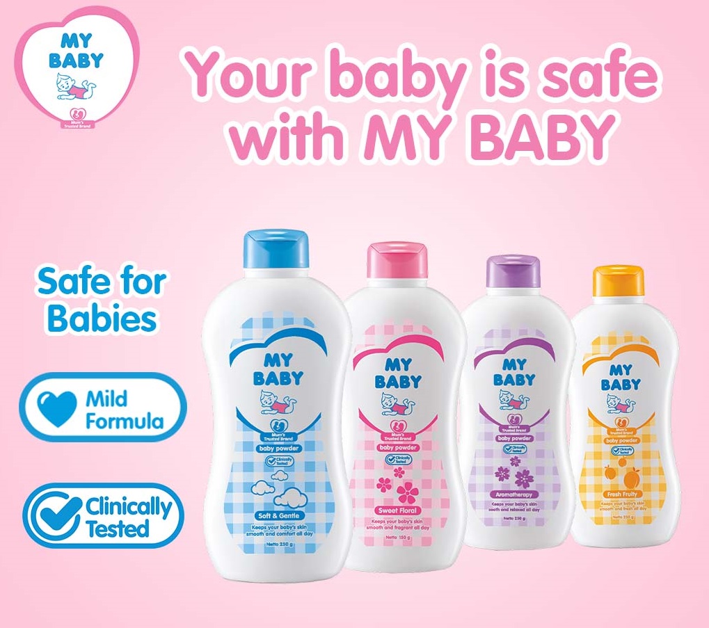 My Baby Powder Nourish Smooth Aromatherapy for Baby Sensitive Skin Soft ...