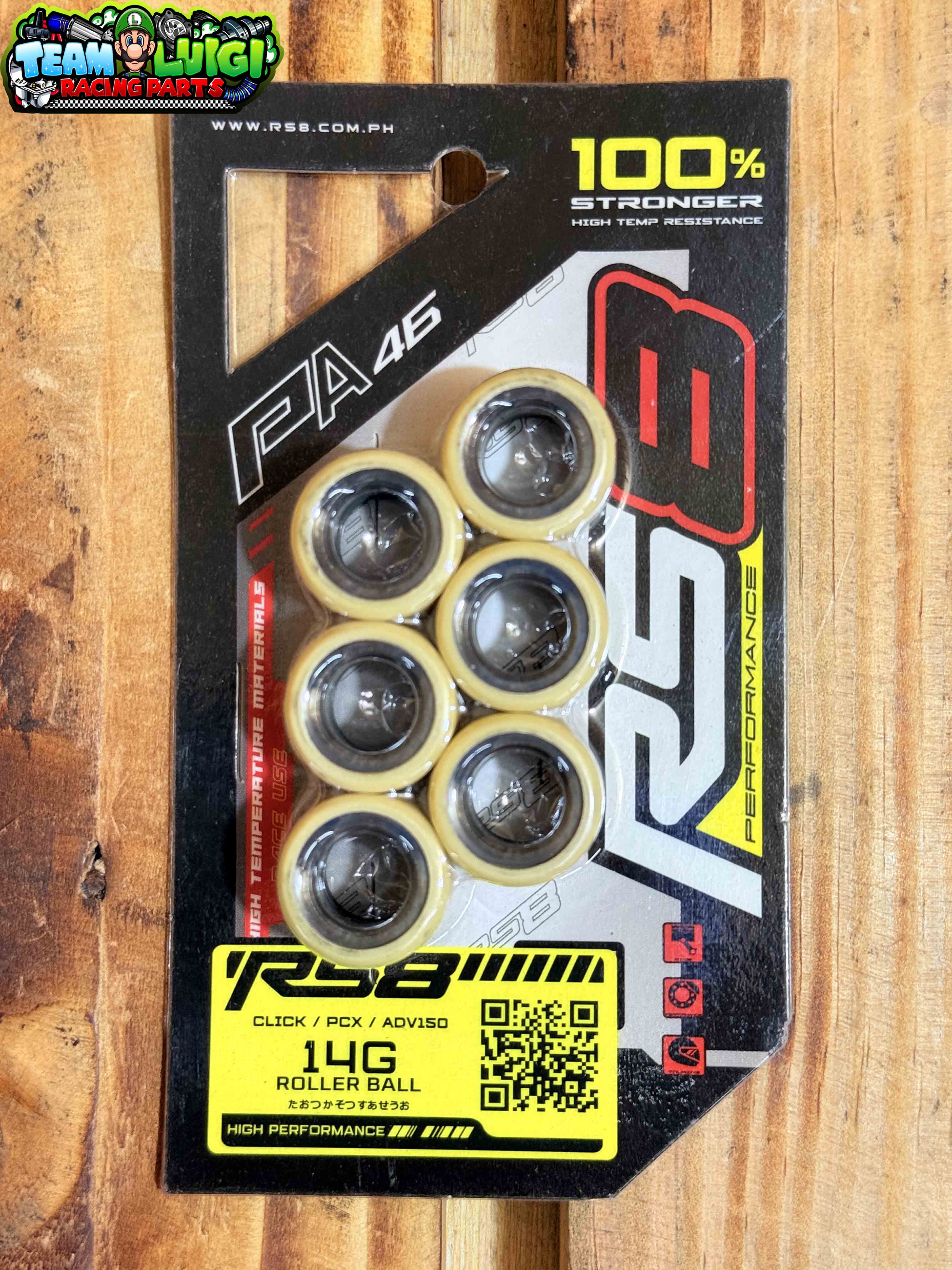 RS8 RACING FLYBALL HONDA CLICK, ADV, PCX 100% MADE IN TAIWAN | Shopee ...