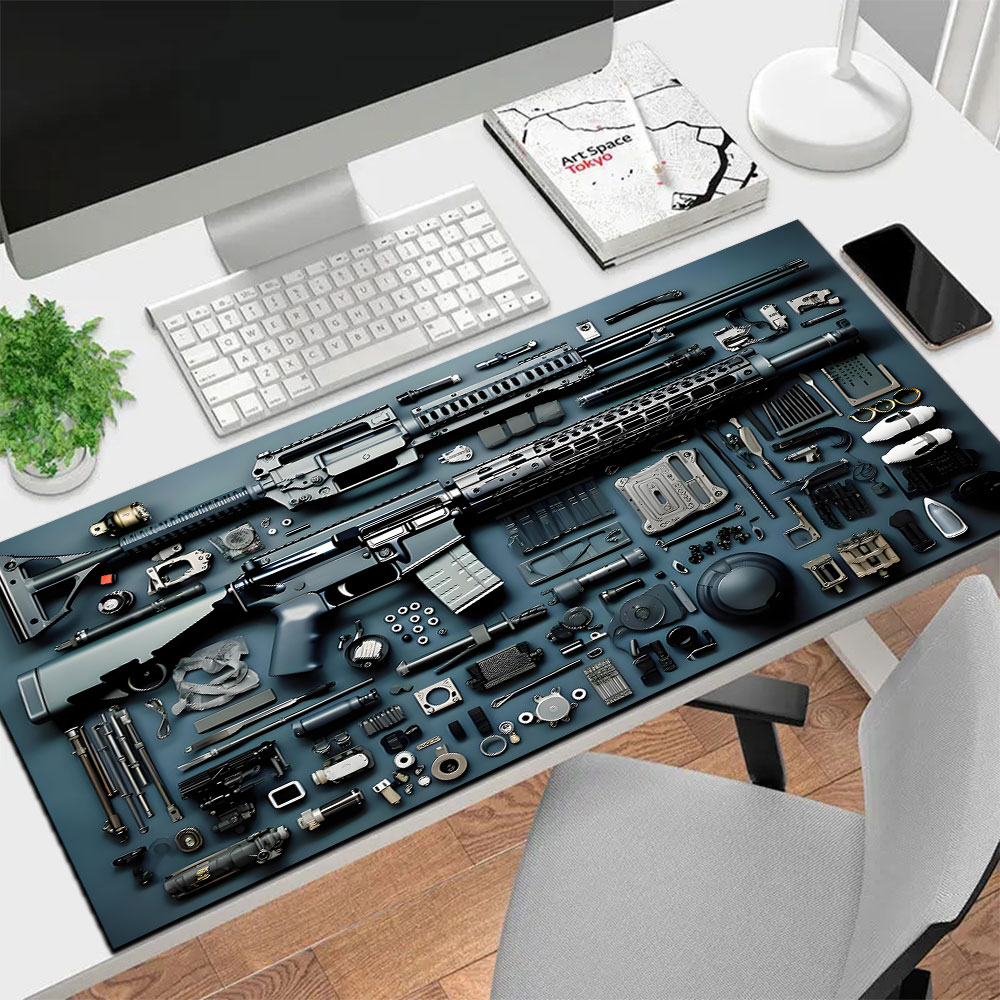 1pc Gunpicture Large Mouse Pad computer mat Desk Mat keyboard mat ...