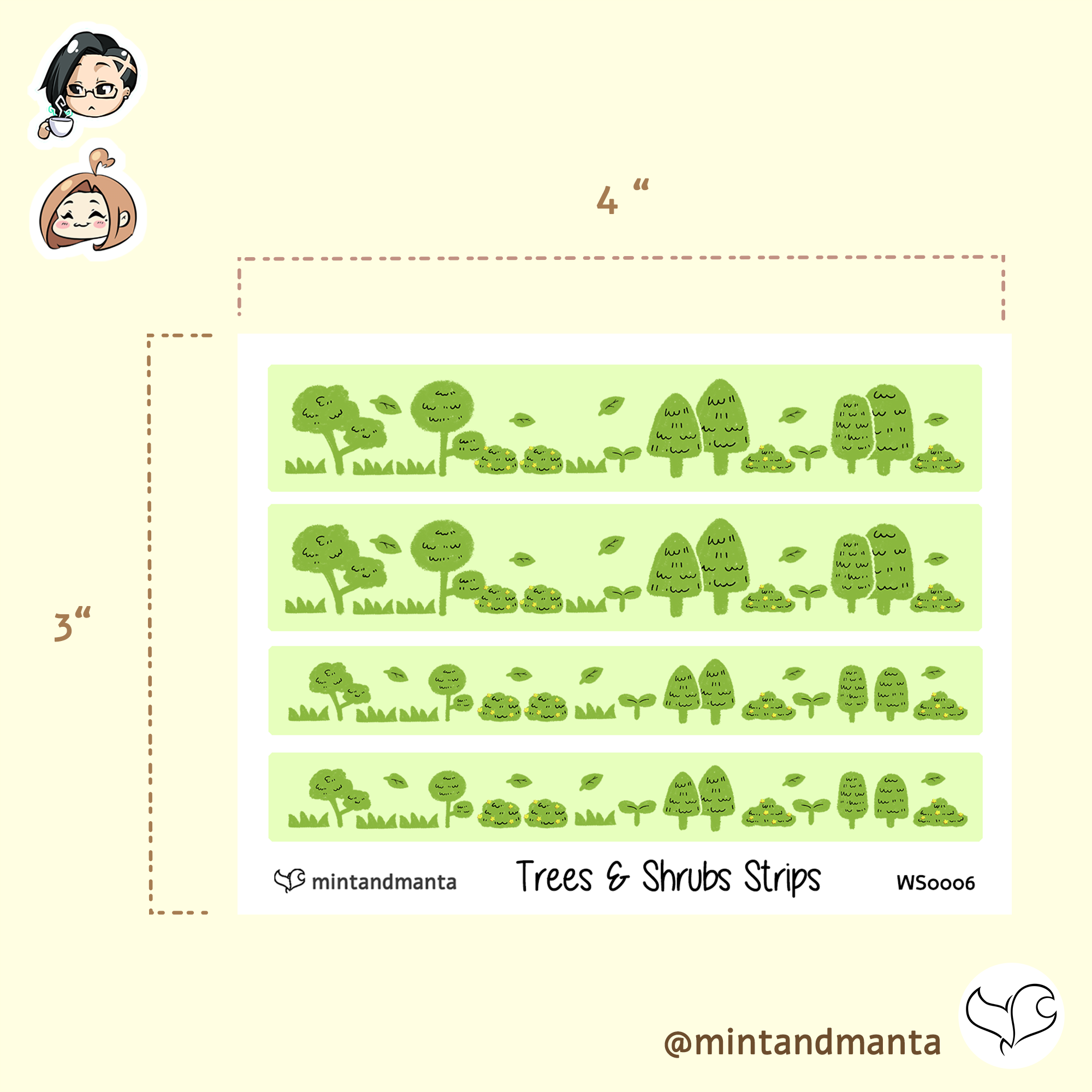 Washi Strips Stickersheets | Bullet Journal Stickers | Planner Stickers ...