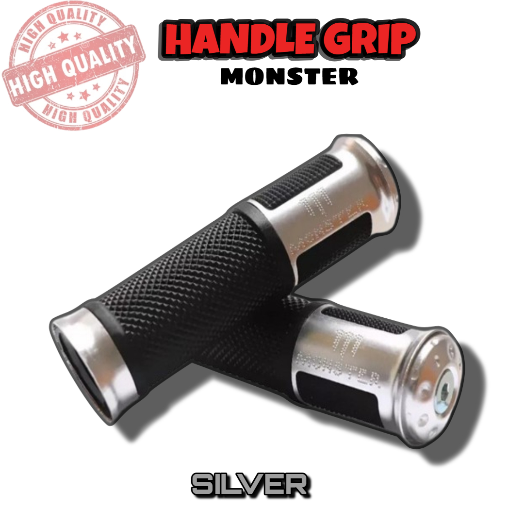 HONDA Wave110 Alpha - Motorcycle MONSTER Handle Grip Style CNC Alloy ...