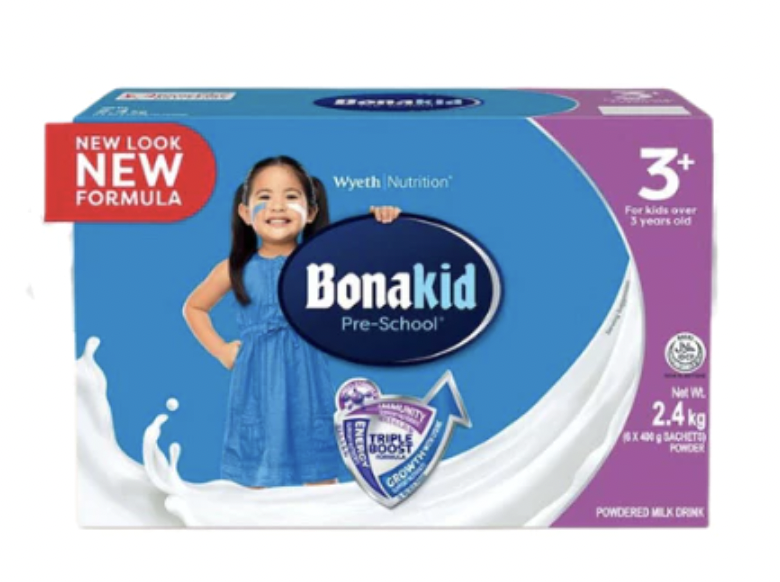 BONAKID 3+ 2.4kg - bonnakid 2400G - EXP JUN 2026 (Bonakid 3+ PRESCHOOL ...
