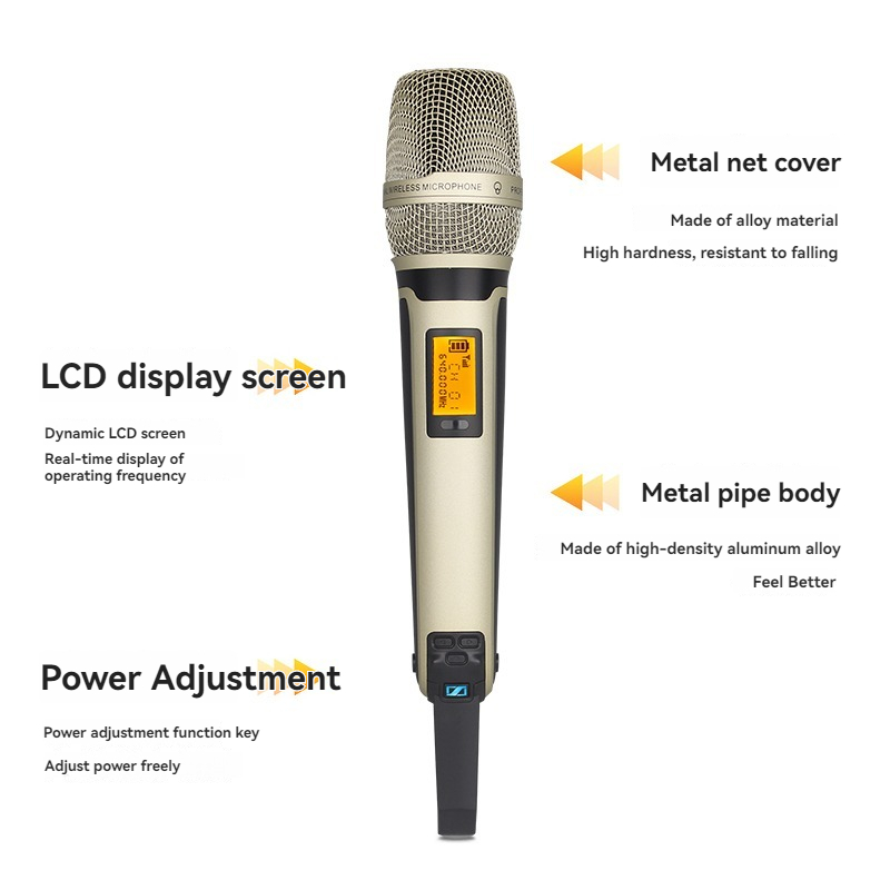 SKM9000 Professional Wireless Microphone System Dual Wireless ...