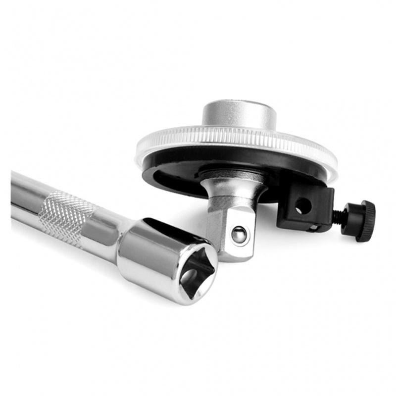 1/2 Inch Adjustable Drive Torque Angle Gauge 360° dial kilogram wrench ...