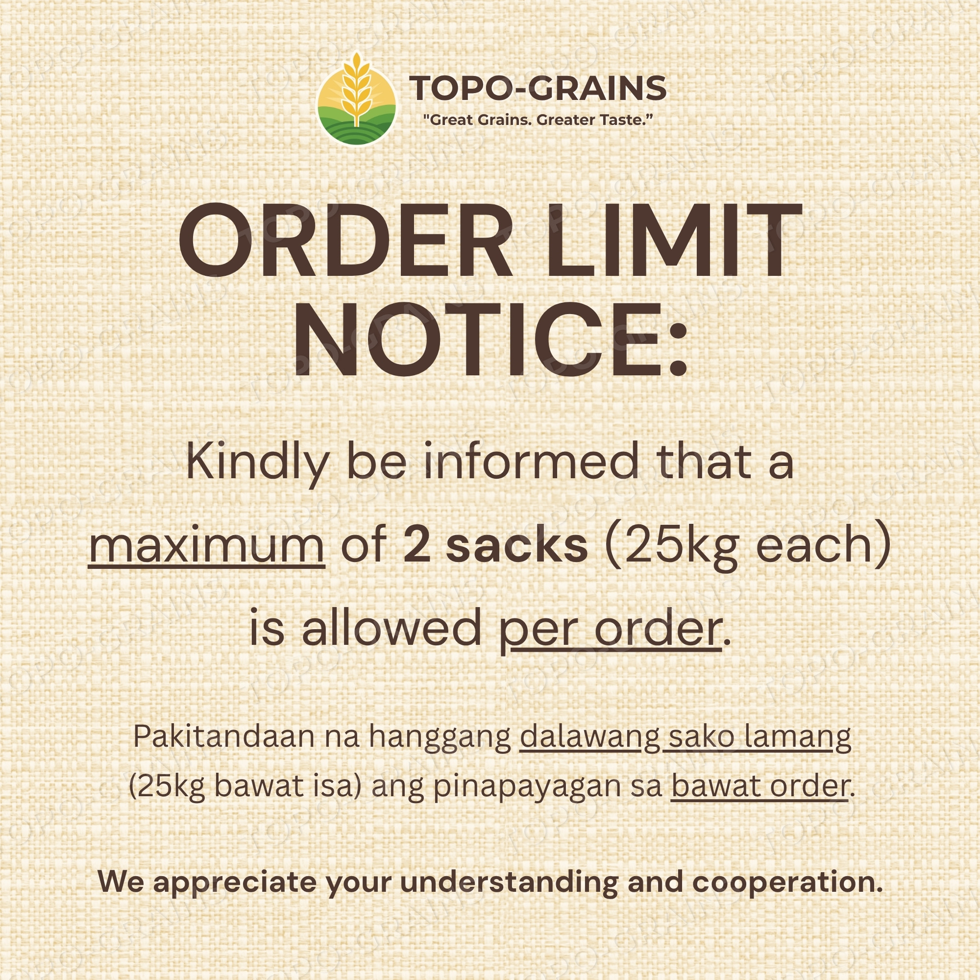LIBERTY Quality White 25kg Rice Bigas - Affordable Maputi Maalsa ...