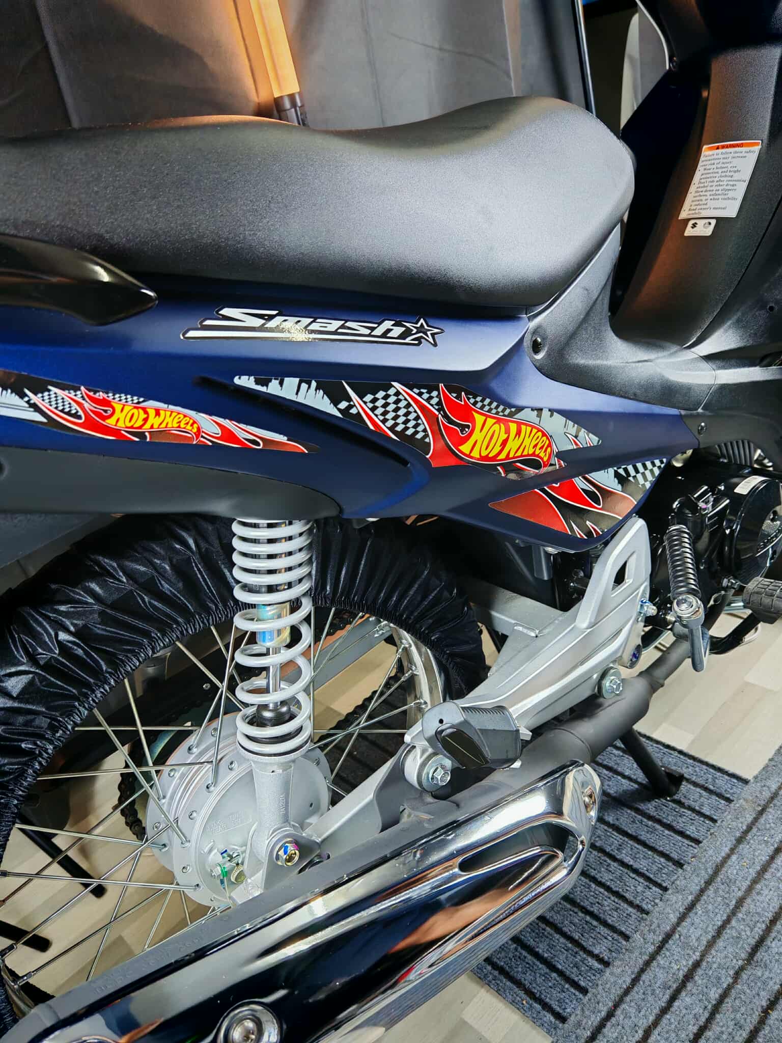 SUZUKI SMASH 115 HOT WHEELS DECALS WITH FREEBIES ( PREMIUM QUALITY ...