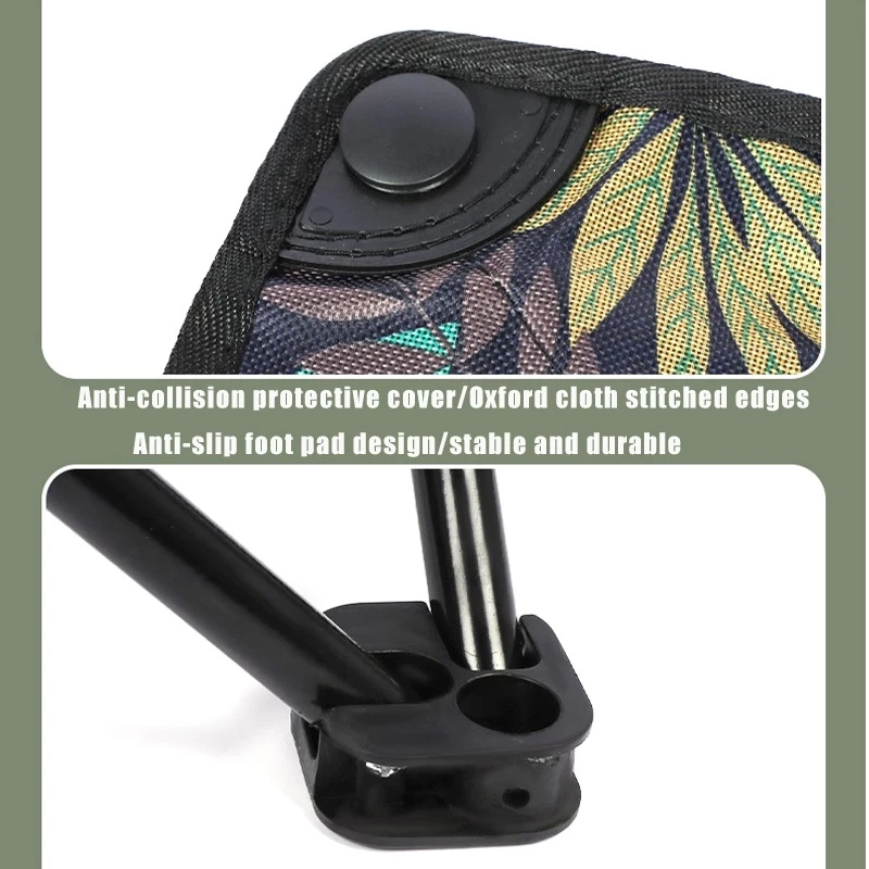 Portable Outdoor Folding Chair Mini Square Stool Foldable Quick Storage ...