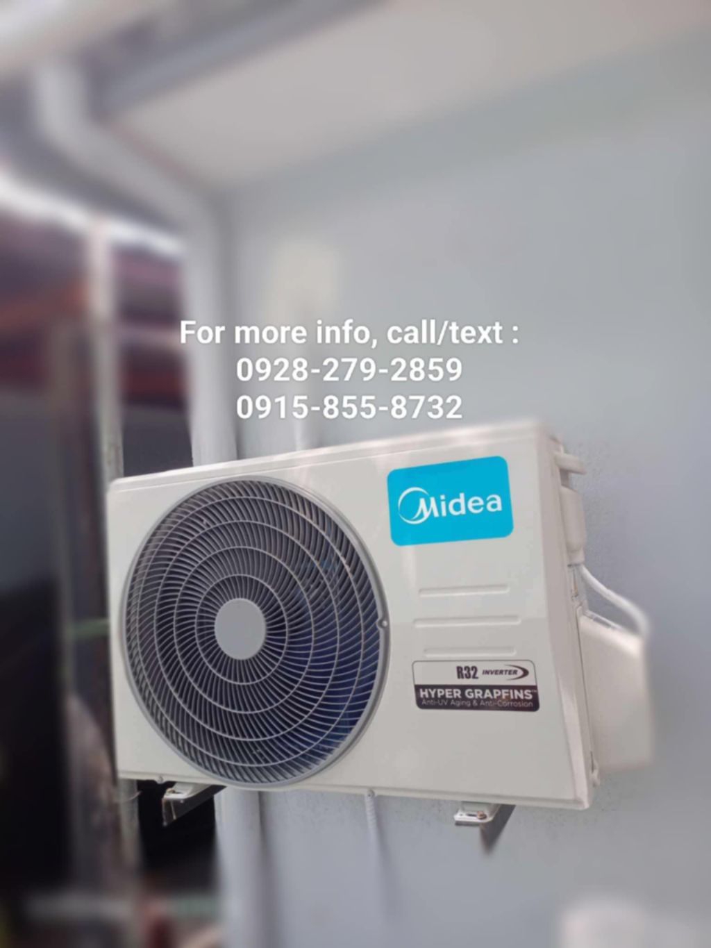 MIDEA 2.0HP Split Type Inverter Airconditioner (Free Installation ...