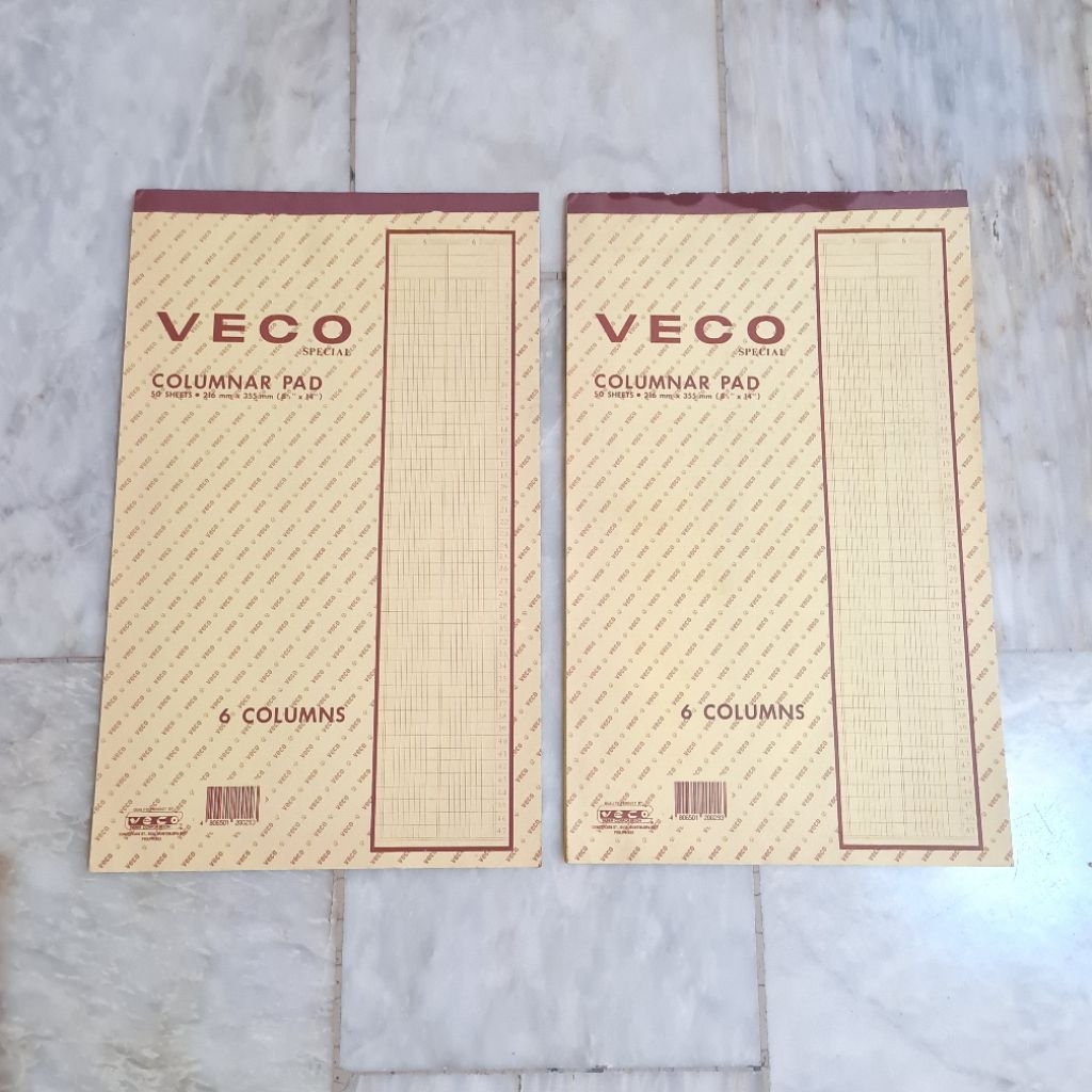 Columnar Pad #6 & #8 Columns Accounting Worksheet | Shopee Philippines