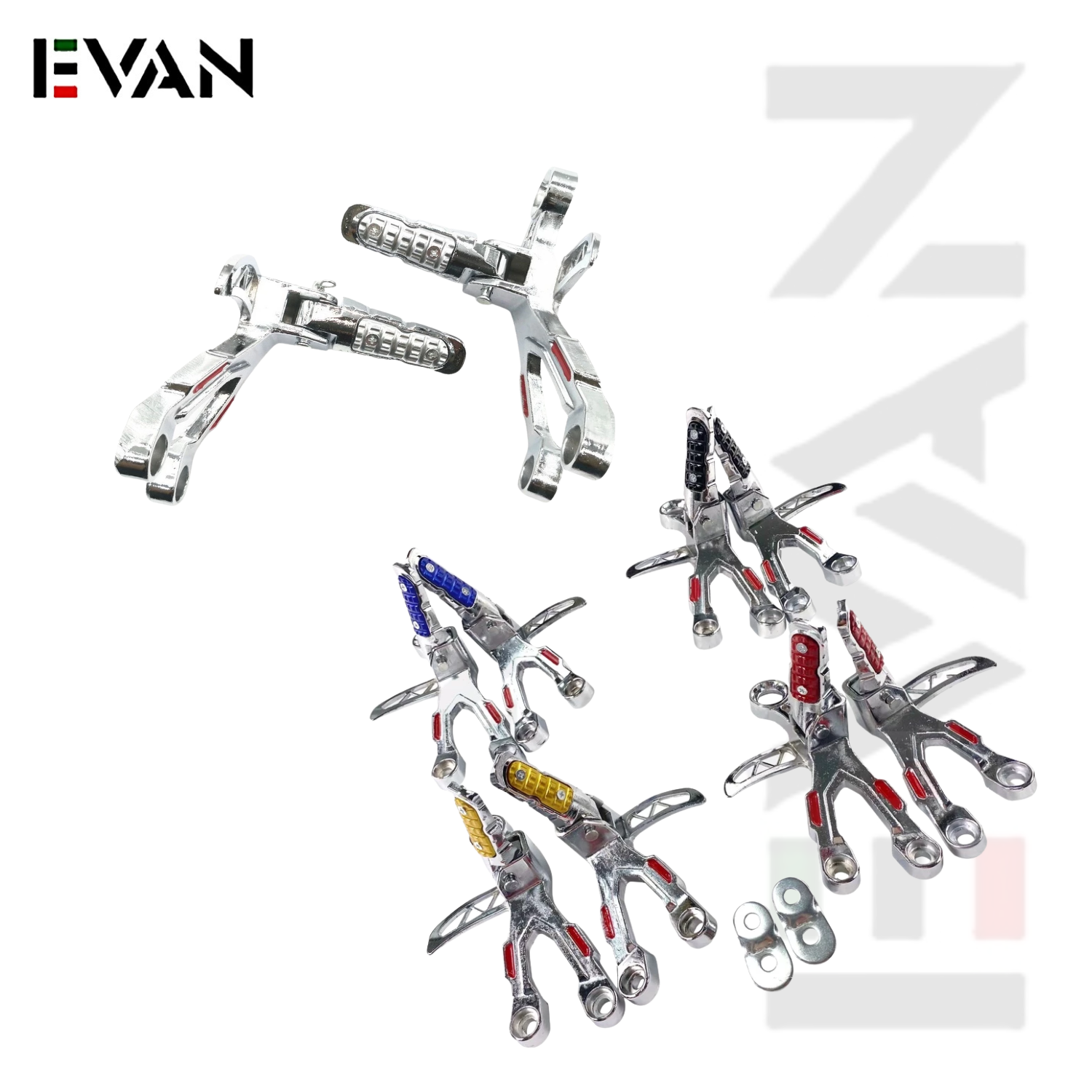 EVAN.com Full Alloy Footrest For Suzuki Raider 150 Rear Footrest ...