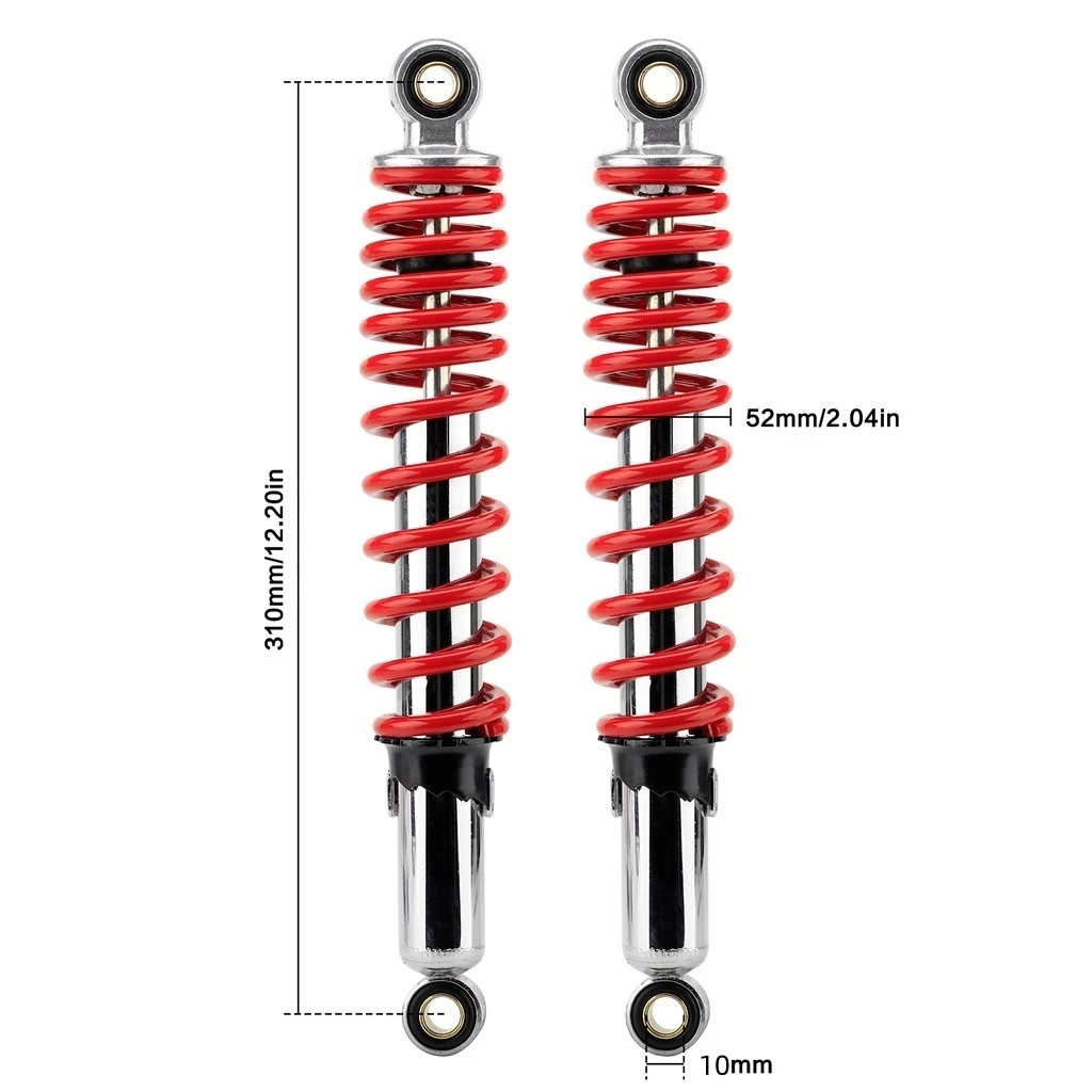 Motorcycle Universal 310mm 280mm Rear Shock Support Absorber Suspension ...