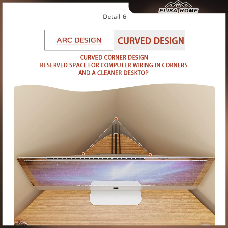 Triangle computer desk, corner desk, study desk, computer desk, home ...