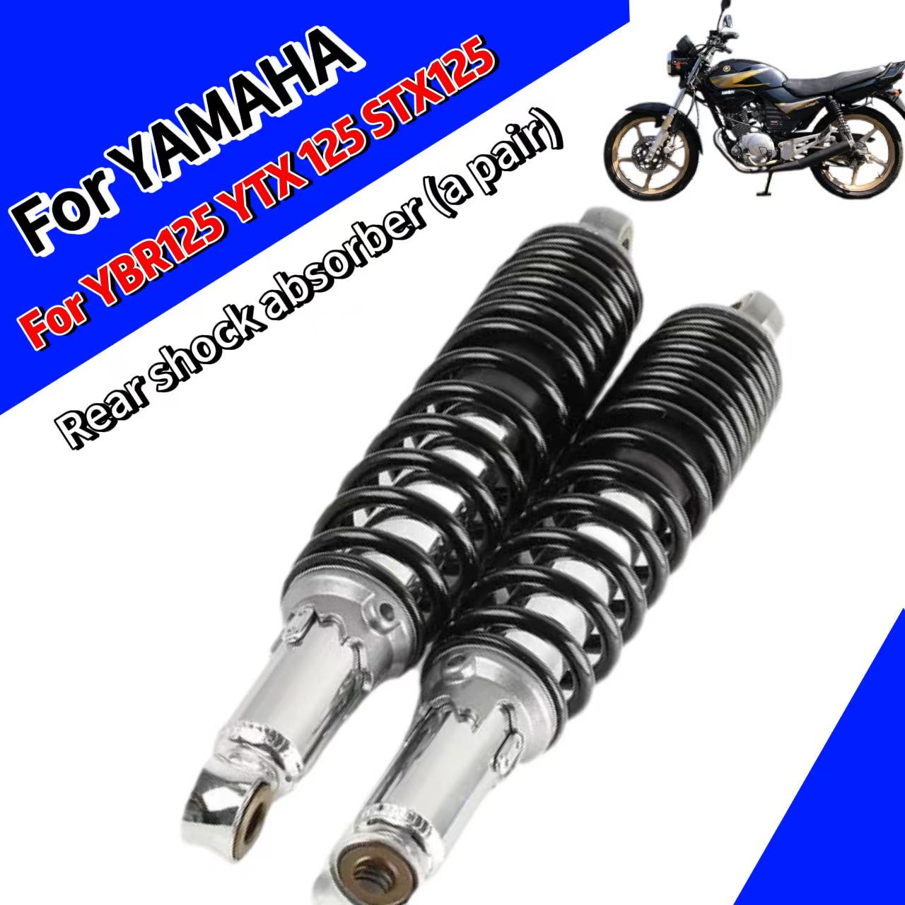 For Yamaha YBR125 YTX 125 STX125 motorcycle shock absorber rear ...