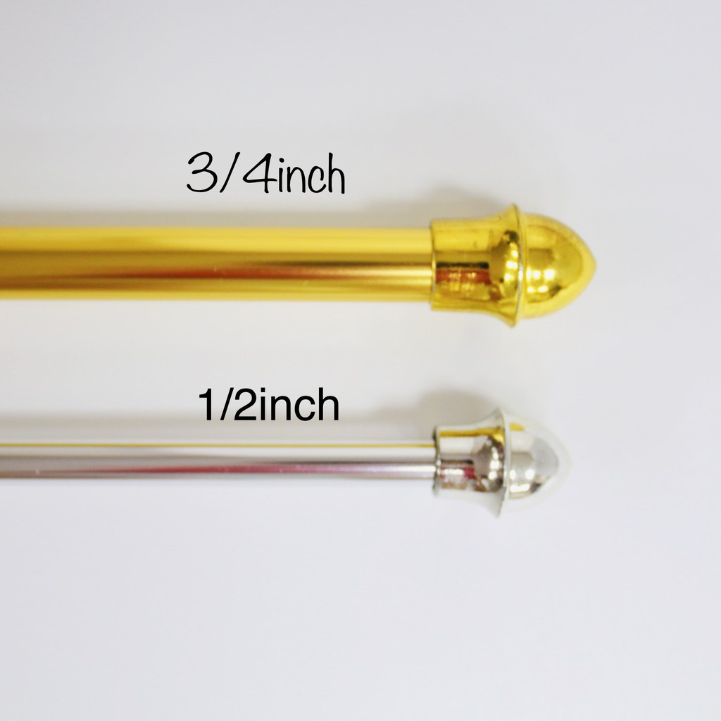 【Buy 1 Take 1】Retractable Curtain Rod (with Screws and Brackets ...