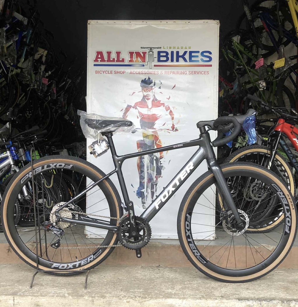 Foxter Laurus GX1800 Gravel Bikes Shimano Sora 2*9Speed With Freebies ...