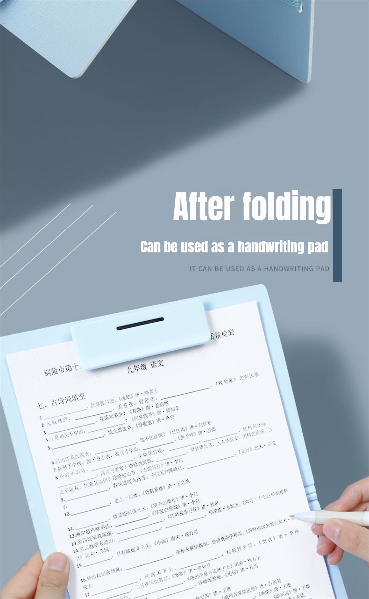 A4/Long Portable Foldable Folders Folding Paper Organizer With Straps ...