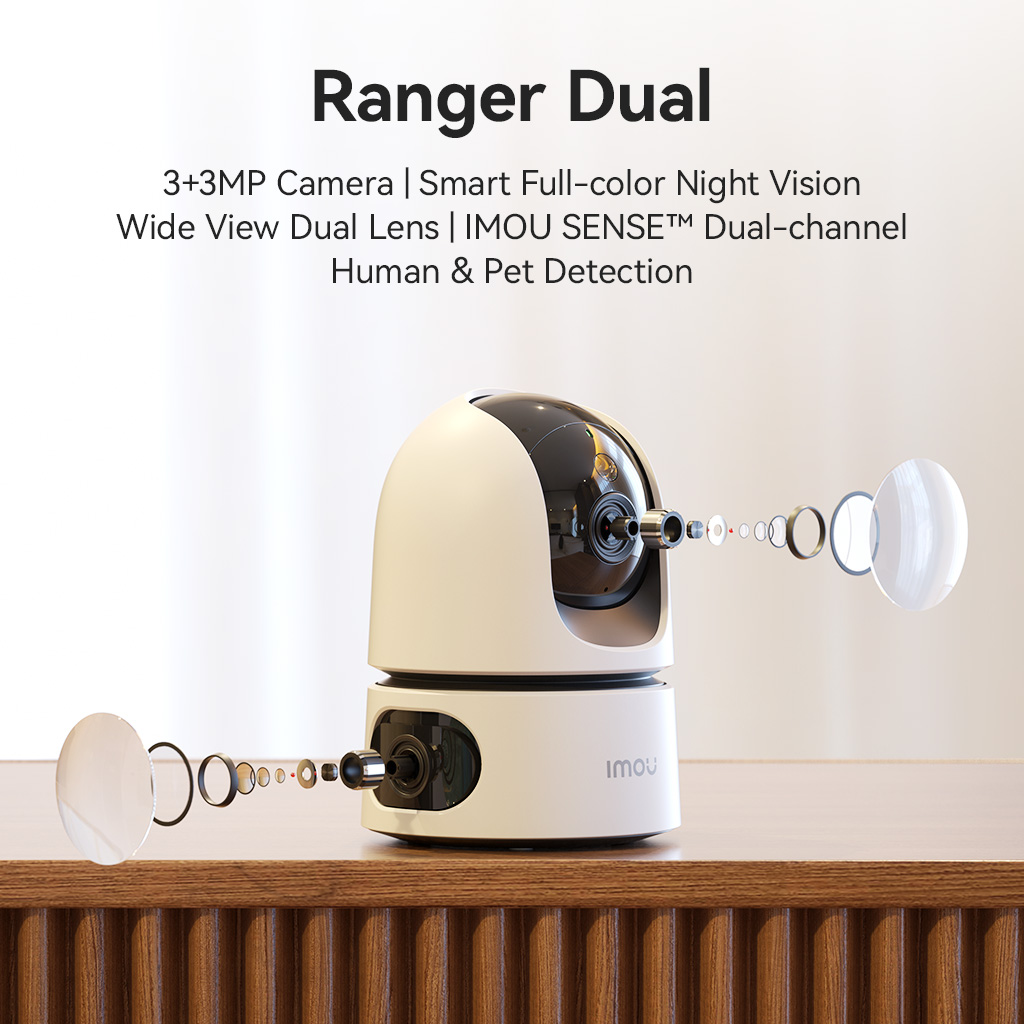 IMOU Ranger Series Ranger Dual & Ranger 2C Indoor Camera CCTV Security ...
