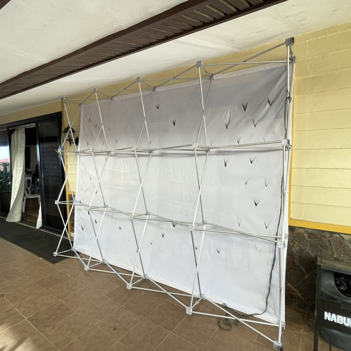 KGS Pop-up Structure| Portable Backdrop Stand| Backdrop Banner Frame ...