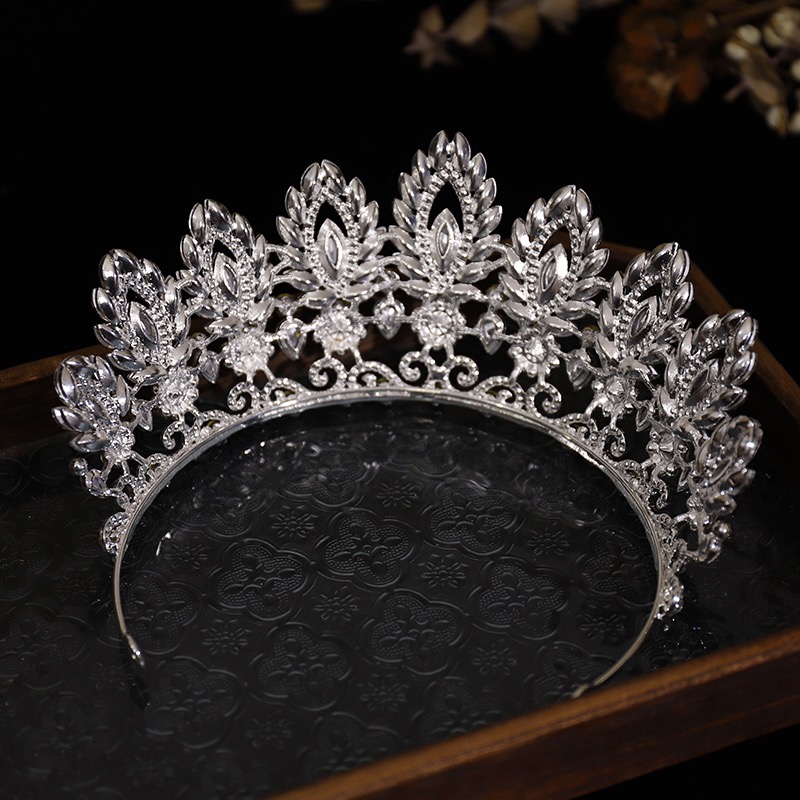 Luxury Rhinestone Pageant Debut Crown Big Miss Global Queen Bridal ...