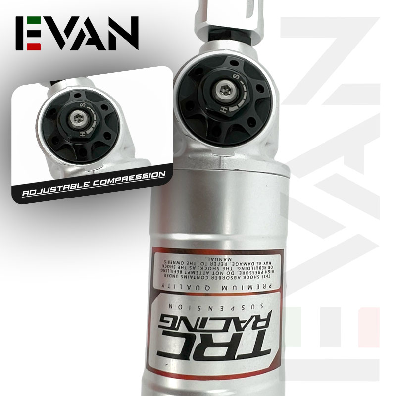 EVAN shop TRC Racing 330mm Monoshock for Honda CLICK V1/V2/V3 ...