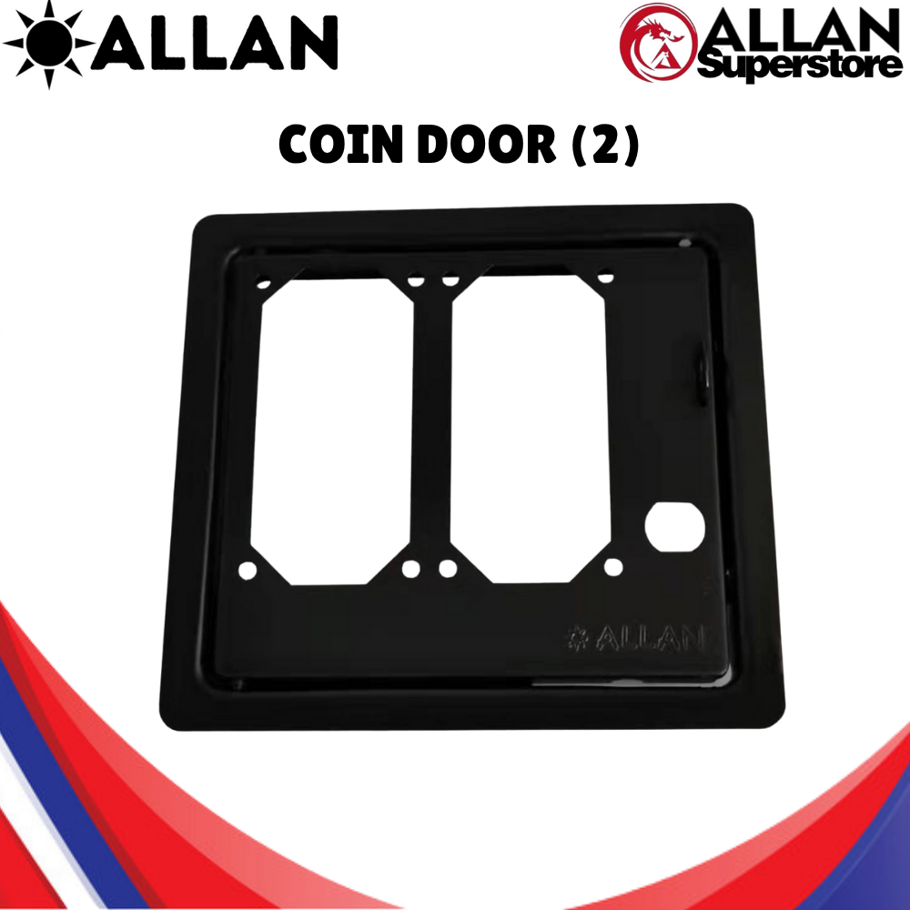 Allan Arcade Coin Door - Retro Metal Coin Slot Mechanism for Arcade ...