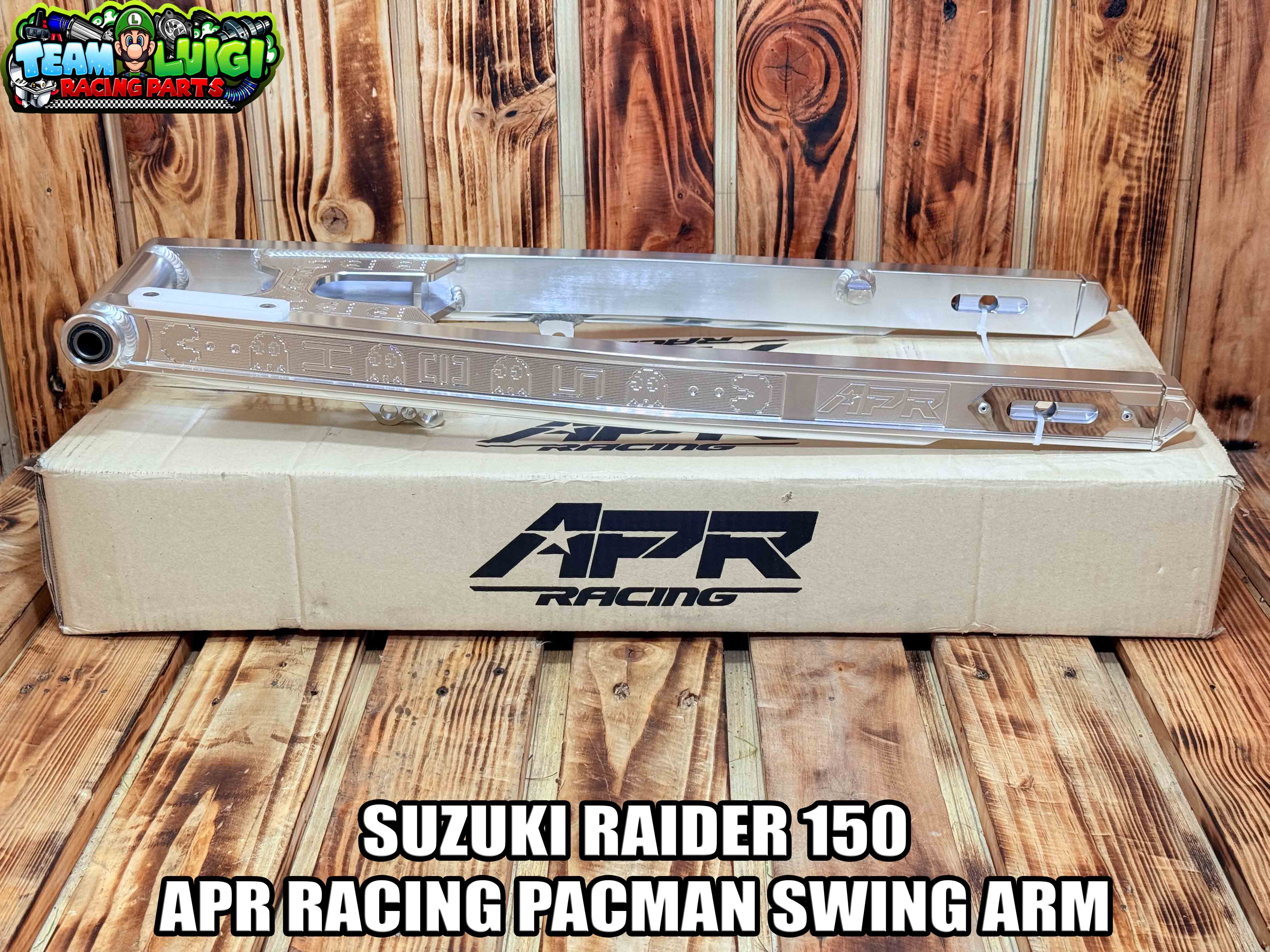 APR RACING SUZUKI RAIDER 150 / RAIDER 150 FI PACMAN SWING ARM ...