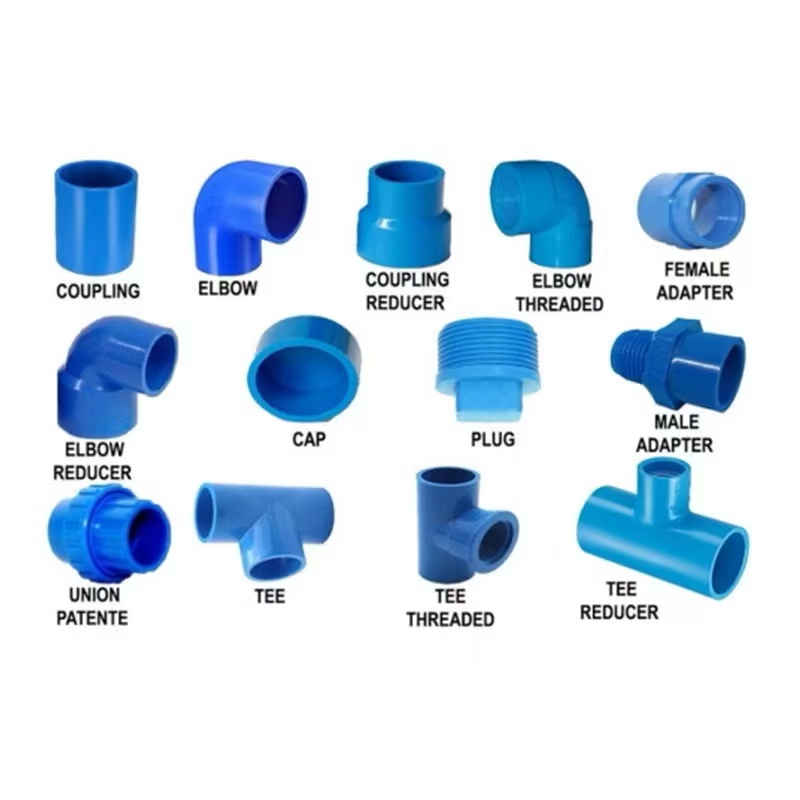 PVC Blue Fittings / Waterline pipes 1/2", 3/4", 1" (Heavyduty) Coupling ...