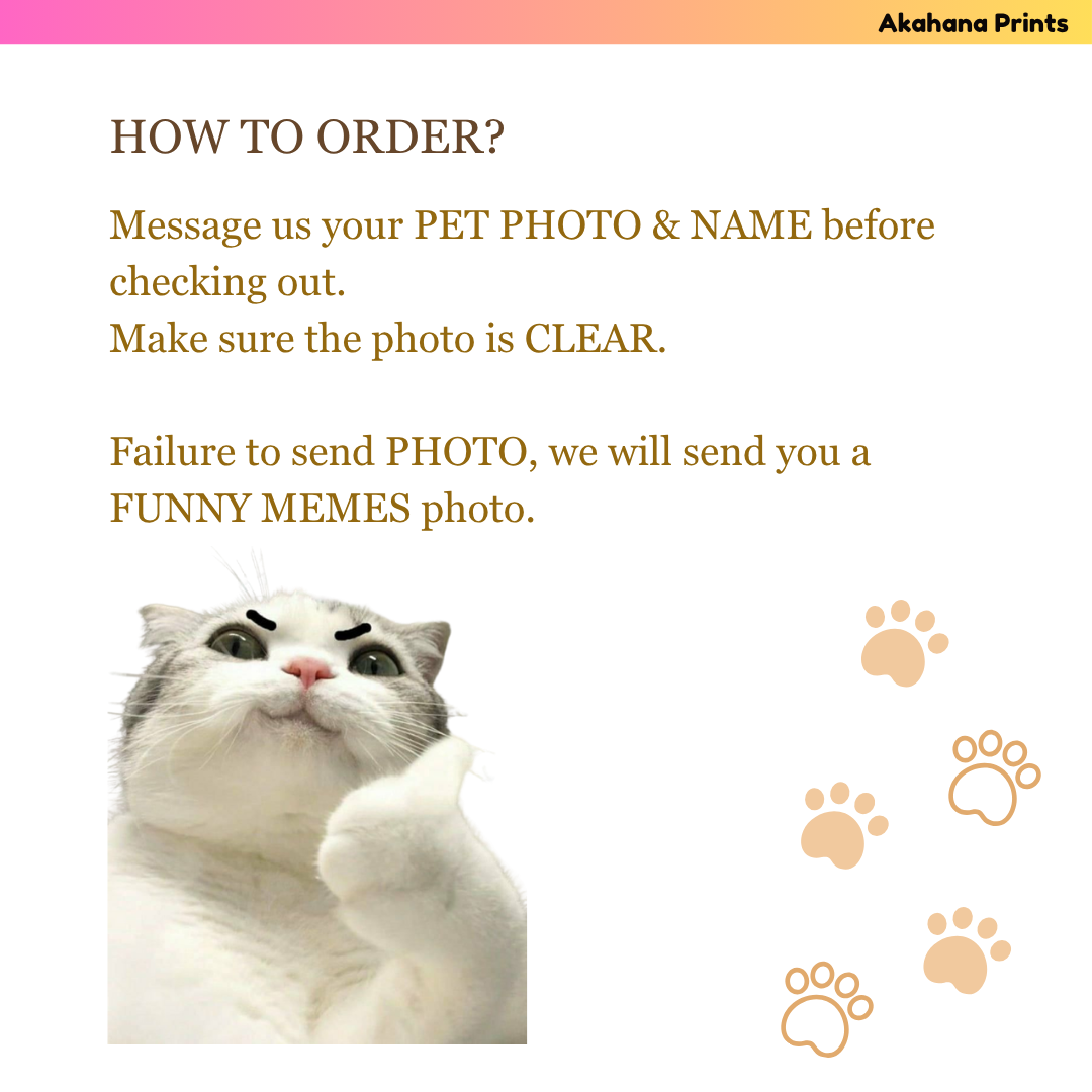 PET FACE REF MAGNET CUSTOMIZED (send photo on CHAT) | Shopee Philippines